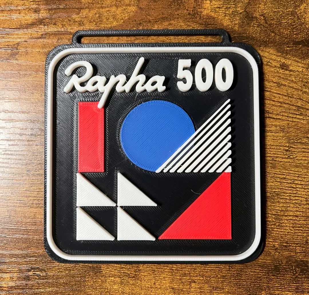 Rapha 500 奖牌 来自 StudBuffin - MakerWorld
