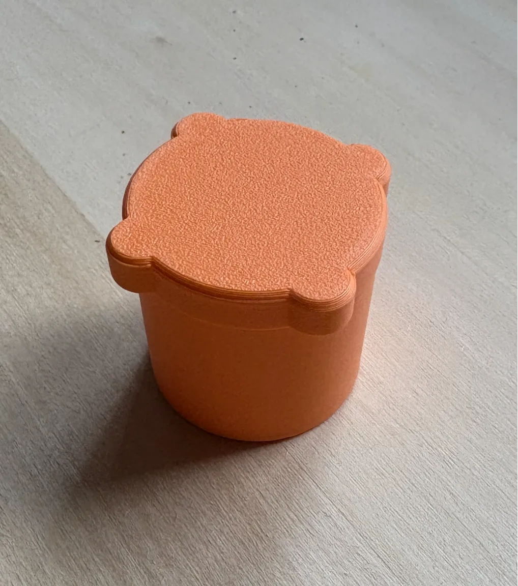 用于DIY的简单圆形盒子 (45x45 mm) 来自 CarloM - MakerWorld