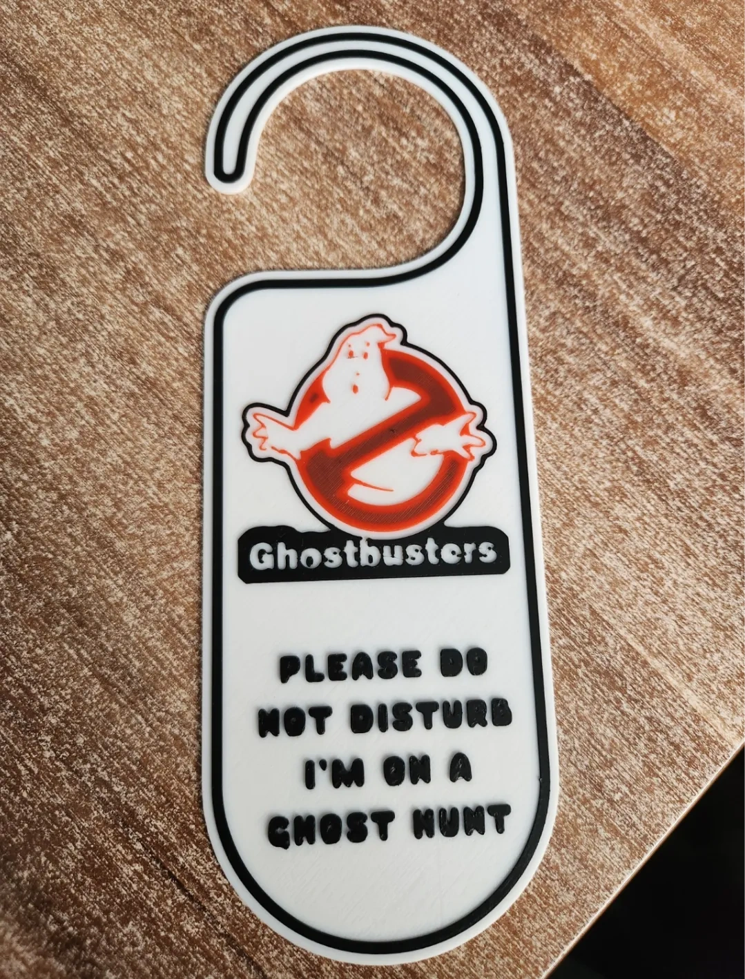 《捉鬼敢死队》提示牌：请勿打扰 来自 Calipitter - MakerWorld