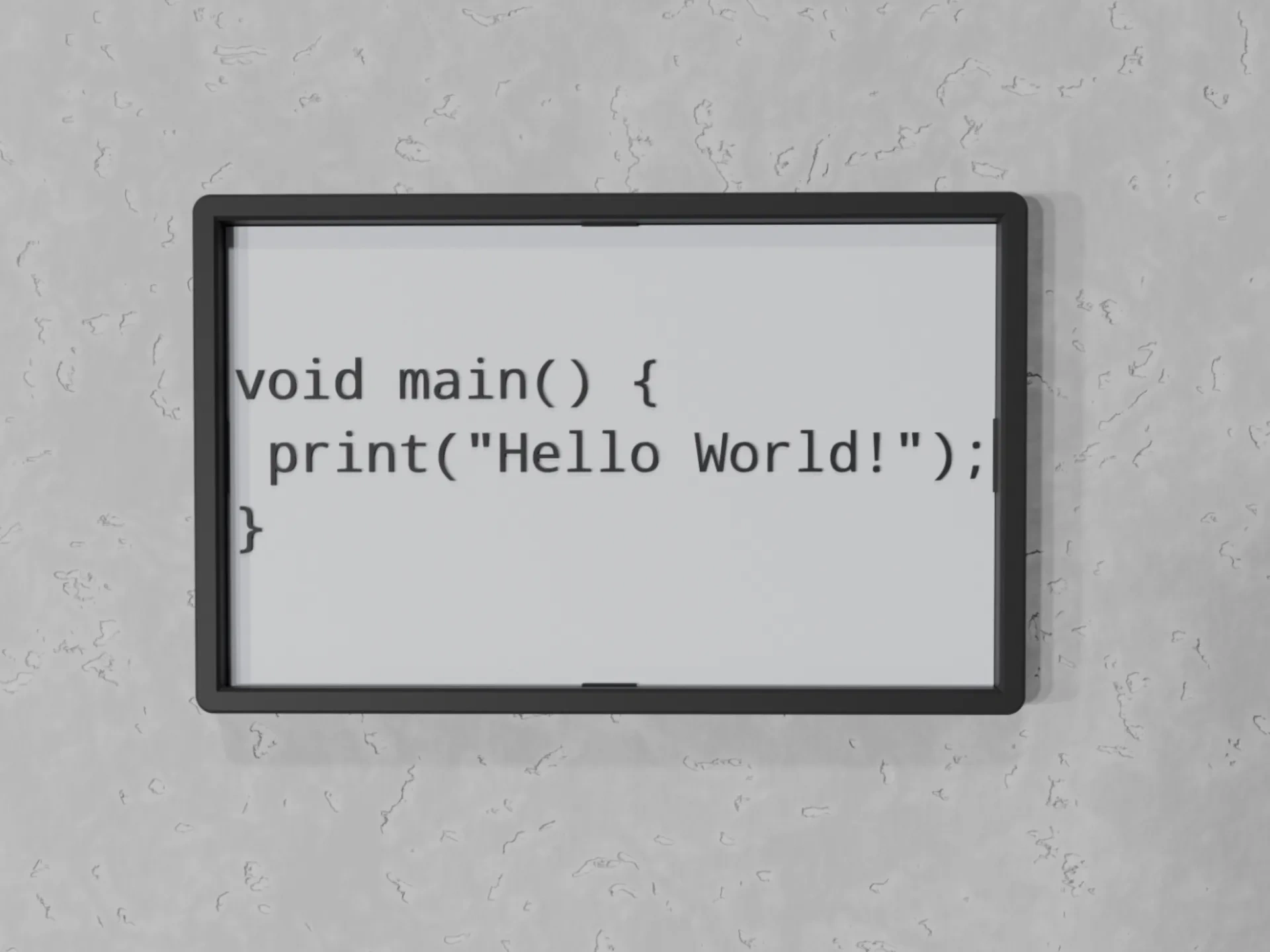 你好，世界 代码 - Dart 来自 prints charming - MakerWorld