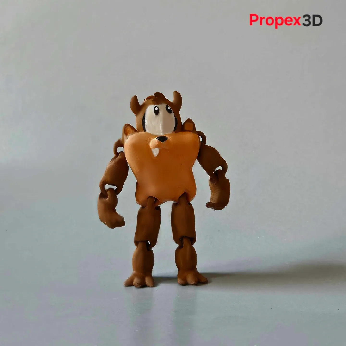 可爱的可动迷你塔斯曼尼亚恶魔软胶玩具+钥匙链 来自 Propex3D - MakerWorld