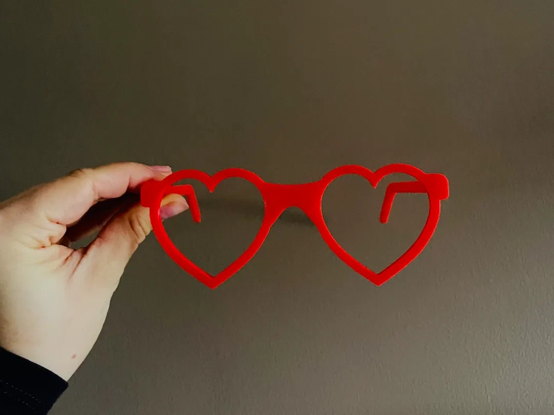 情人节心形眼镜 来自 mackac - MakerWorld