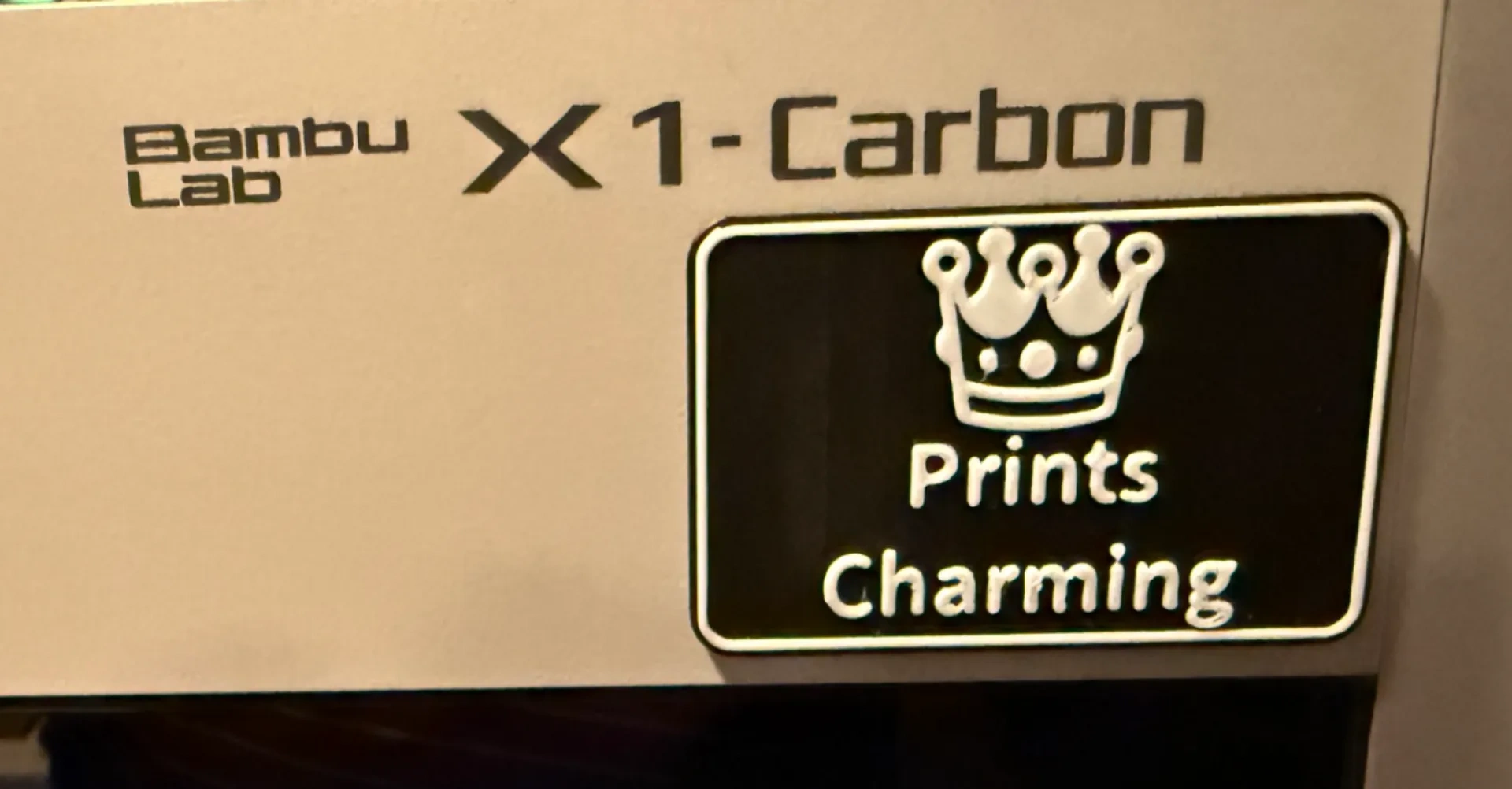 打印机名称标志 - 迷人印记 来自 Blind Badger - MakerWorld