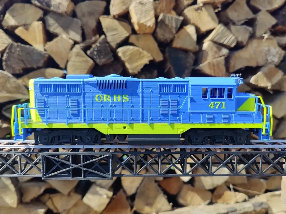 ORHS 471 号——龙铁路的 GP7u 机车 二次创作 - 来自 nullrails - MakerWorld