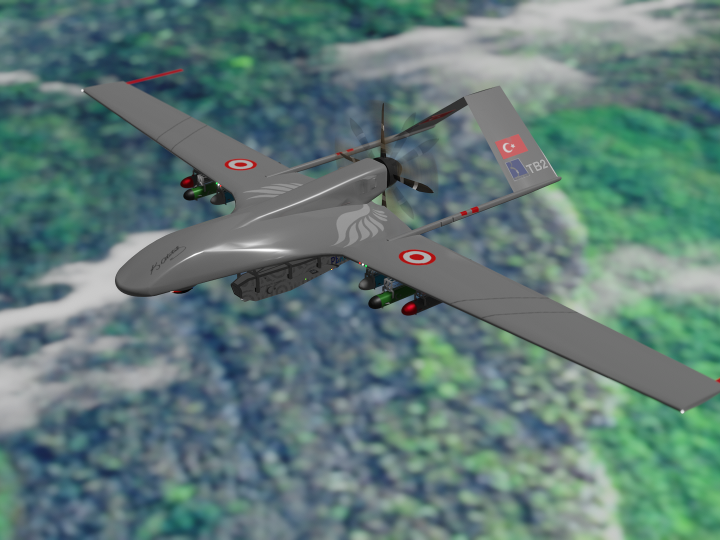 巴西C390运输机土耳其游骑兵旗手无人机印度LC凶猛直升机光辉战机AMCA战机分类共8款3d打印模型 来自 神识 - MakerWorld