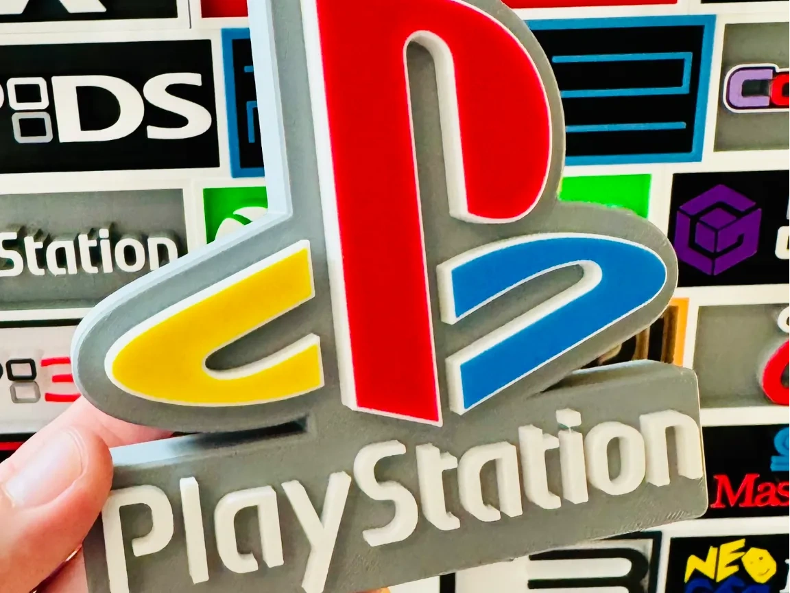 PlayStation标志展示架 来自 Hylijan - MakerWorld