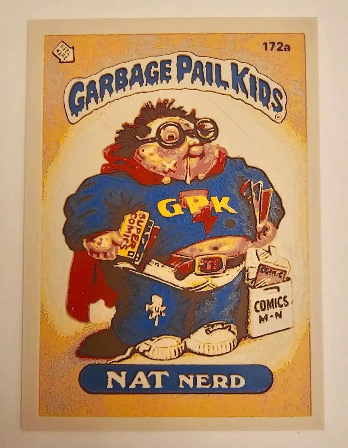 GPK Nat Nerd HueForge 卡片 来自 220°c - MakerWorld