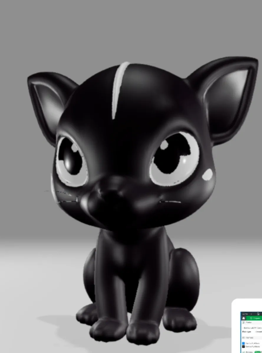 可爱的黑豹 来自 printer_guy - MakerWorld