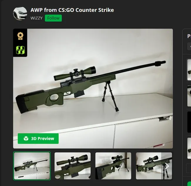 AWP - WIZZY 精调校准 来自 McClatchies - MakerWorld