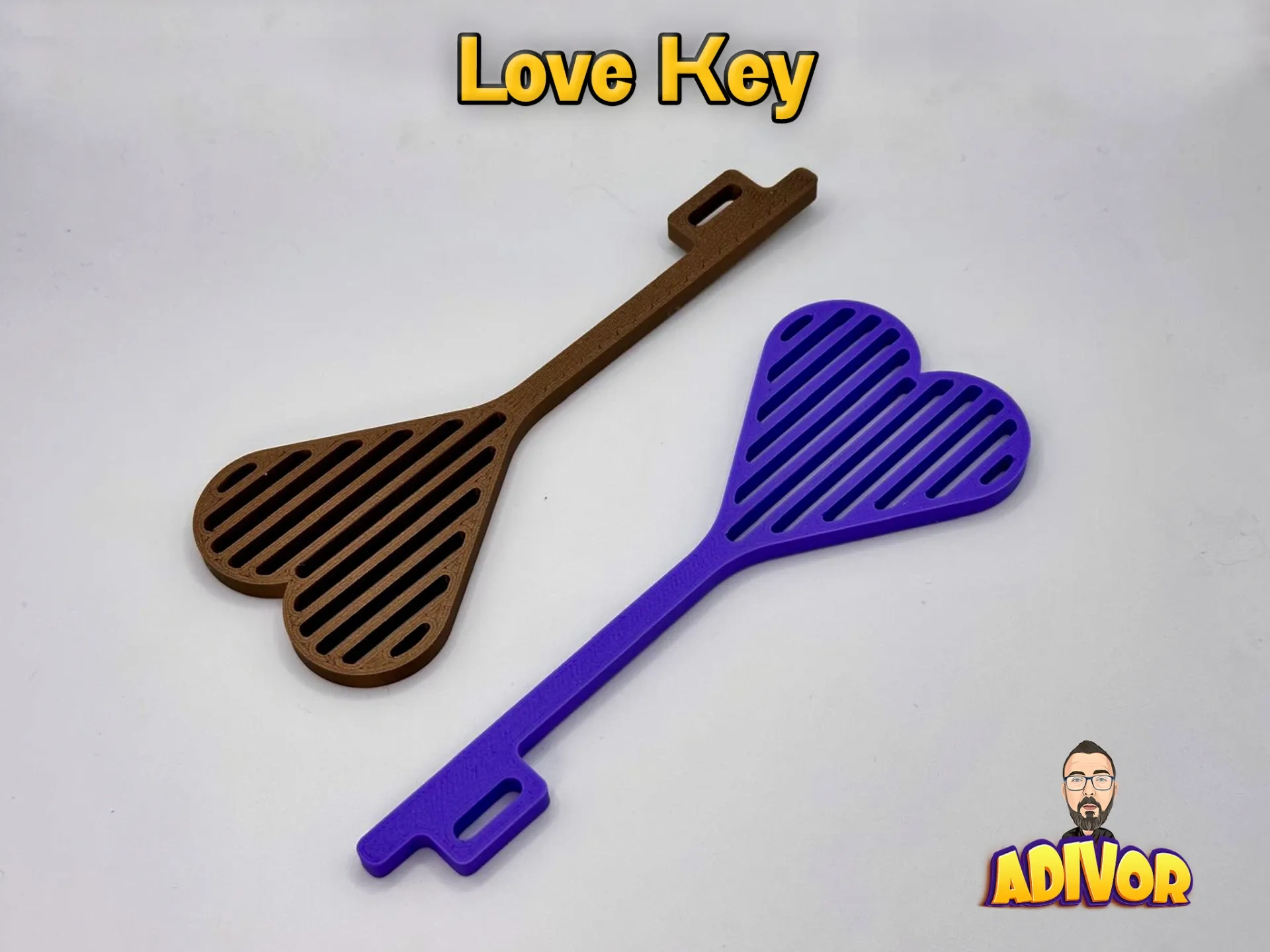 爱之钥 来自 Adivor - MakerWorld