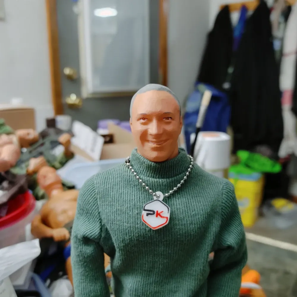 Paul Knapp 头像雕塑 来自 Andy in Indy - MakerWorld