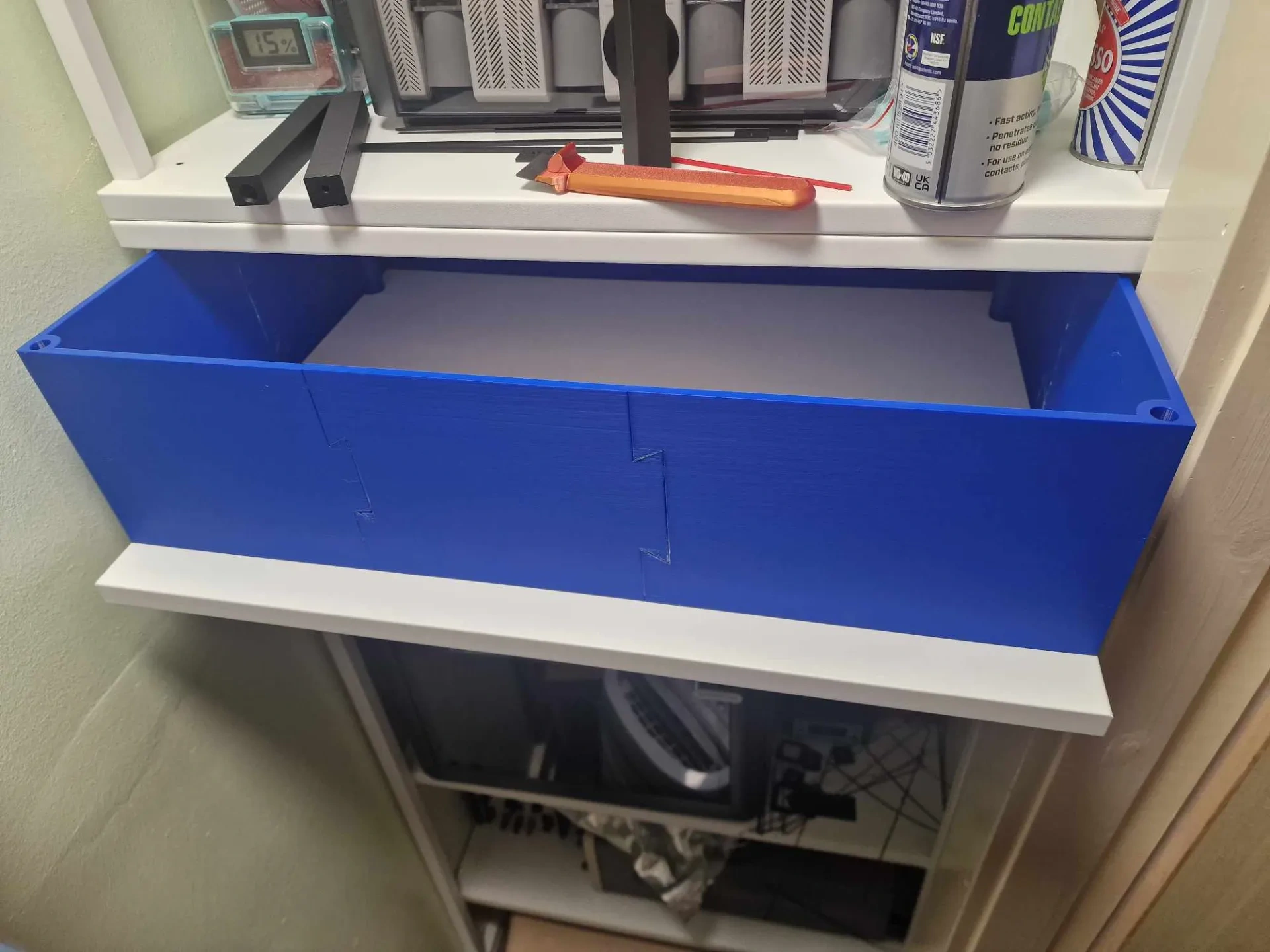 宜家Platsa开放式搁架，搁板抽屉改造 来自 Pi-Li Prints - MakerWorld