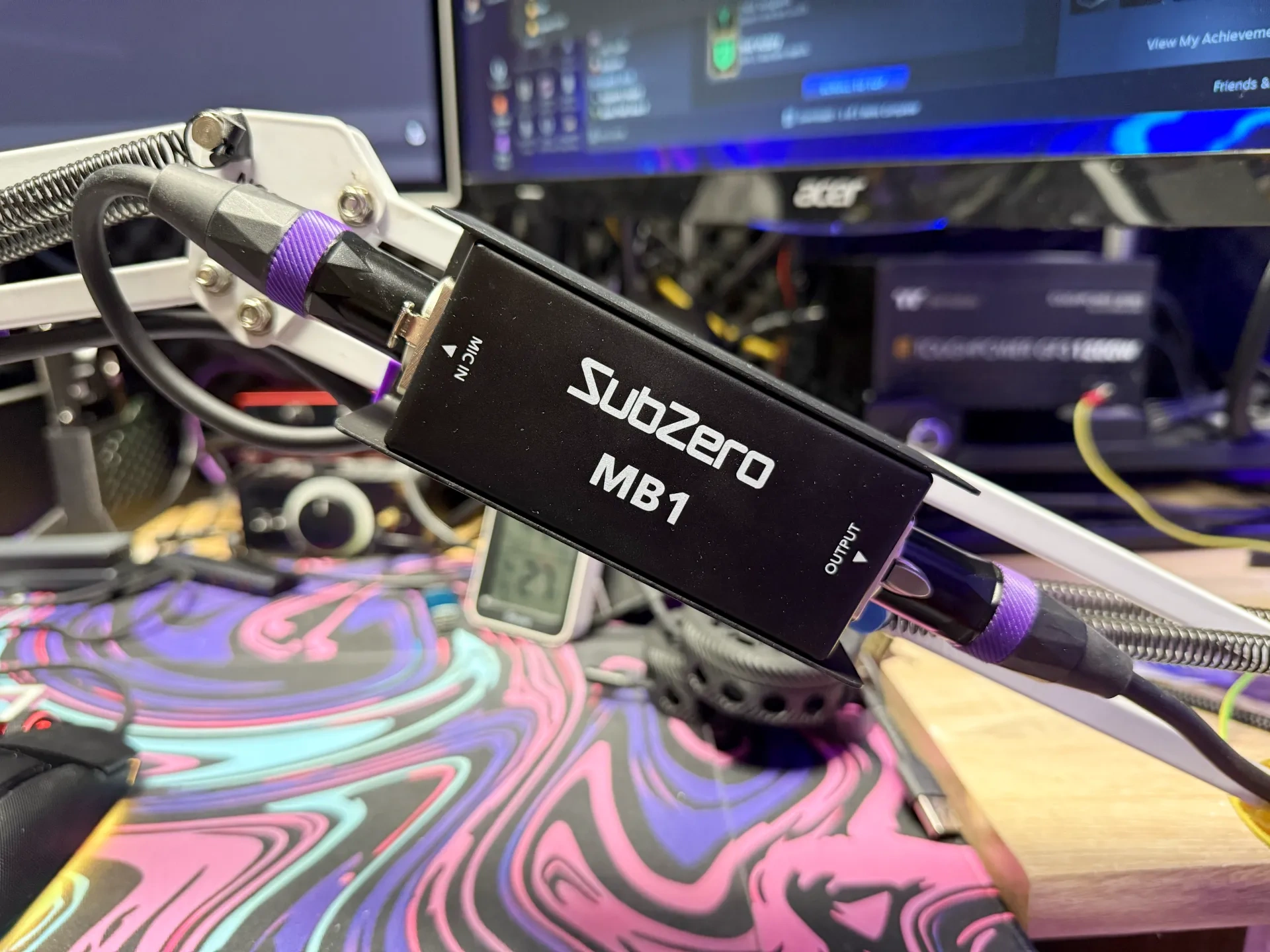 SubZero MB1 麦克风臂安装座 来自 StriK3FoRC3 - MakerWorld