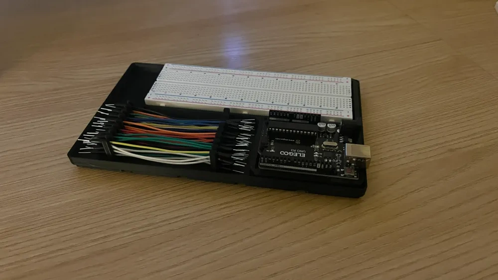 Gridfinity Arduino + 面包板 + 跳线架 来自 arsenal - MakerWorld