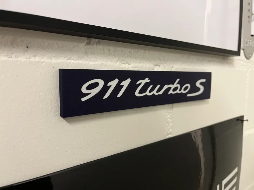 911 turbo S 标志 来自 BoKi - MakerWorld