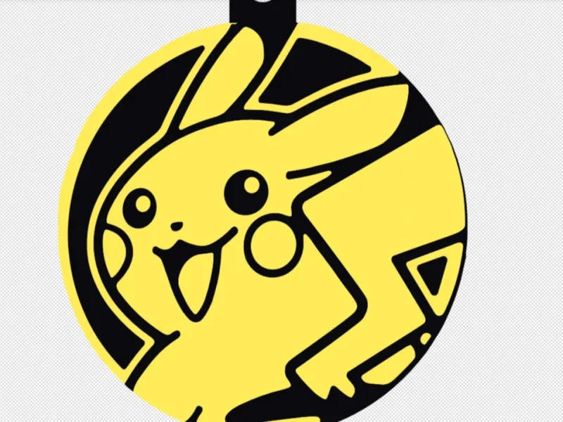 Pikachu keychain 来自 Litolunar - MakerWorld
