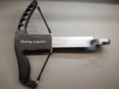 The Legolini（滑动弩) - 免费 3D 打印模型 - MakerWorld