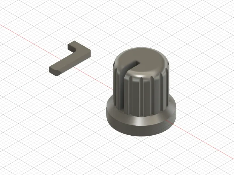 Potentiometer knob (6mm fit) 电位器旋钮 来自 noker - MakerWorld