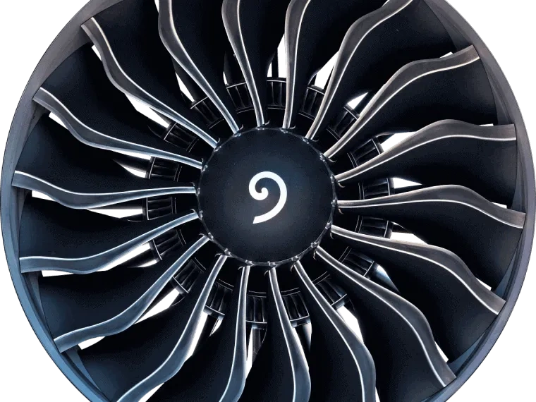 基于LEAP-1B大涵道比航空涡扇发动机维修手册复现的低压压气机风扇部分直径40cm模型 来自 Alexei MakerWorld：免费下载 ...