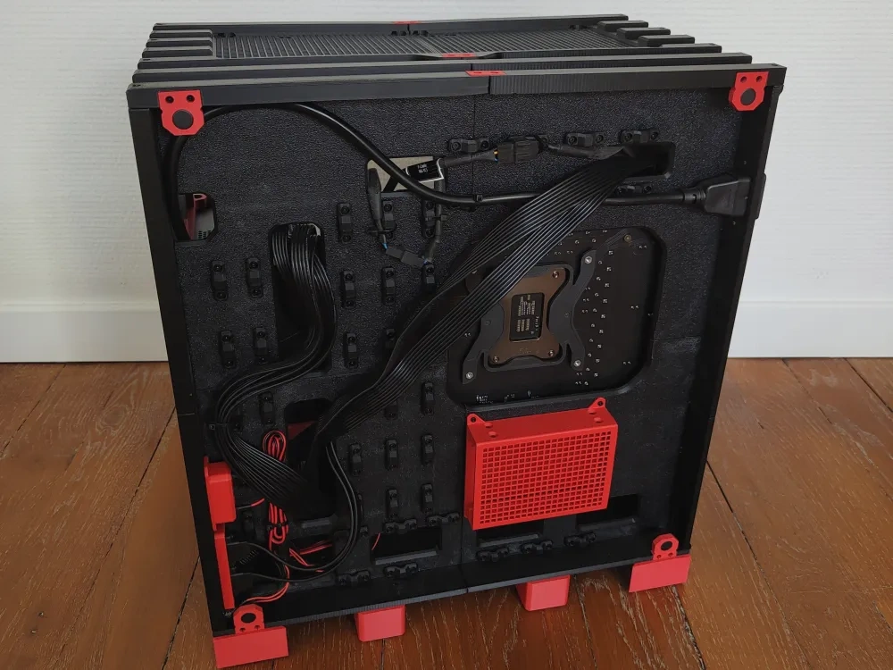 LxW Basic Plus——一款功能强大的免费mATX机箱！ - 免费 3D 打印模型 - MakerWorld
