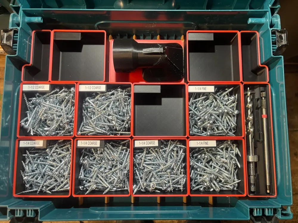 牧田MakPac - Gridfinity Kreg隐形孔 来自 UncleBumblefuk - MakerWorld