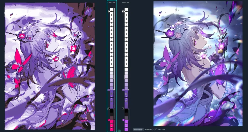 HSR Castorice LC Hueforge 来自 Razel - MakerWorld