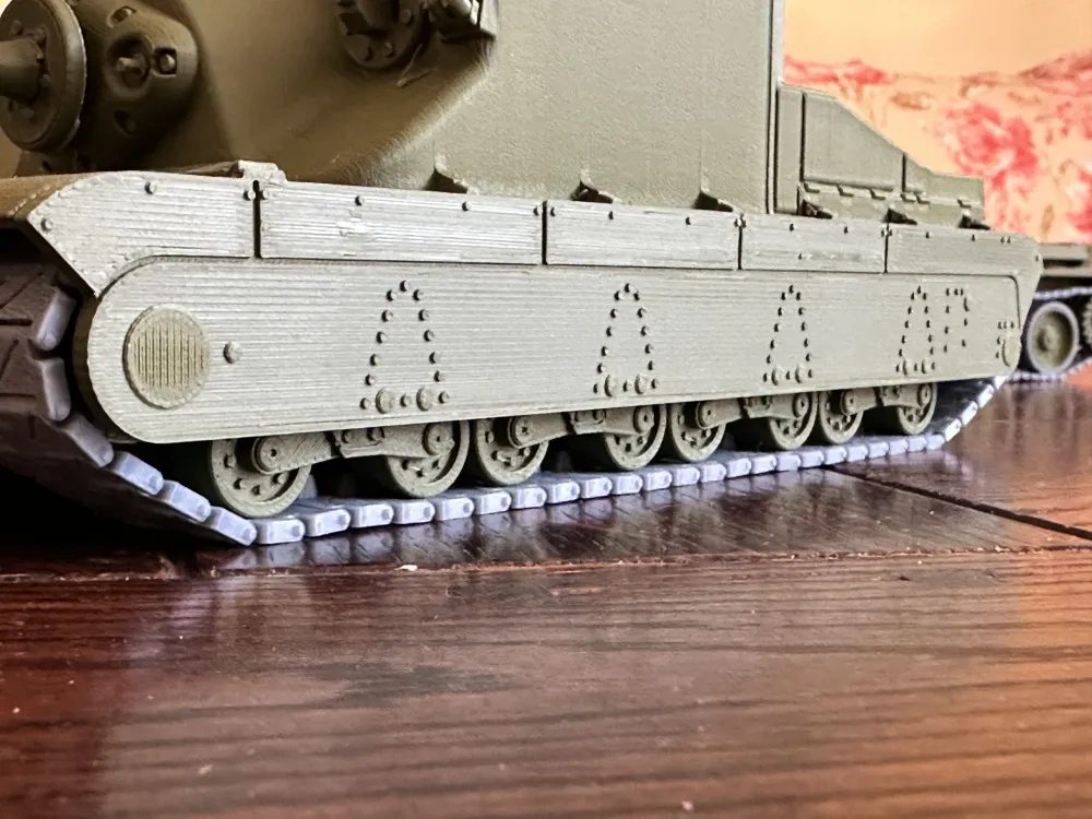 A39 龟式——英国重型坦克歼击车 1:35 来自 mikolaj.mazik MakerWorld：免费下载 3D 模型