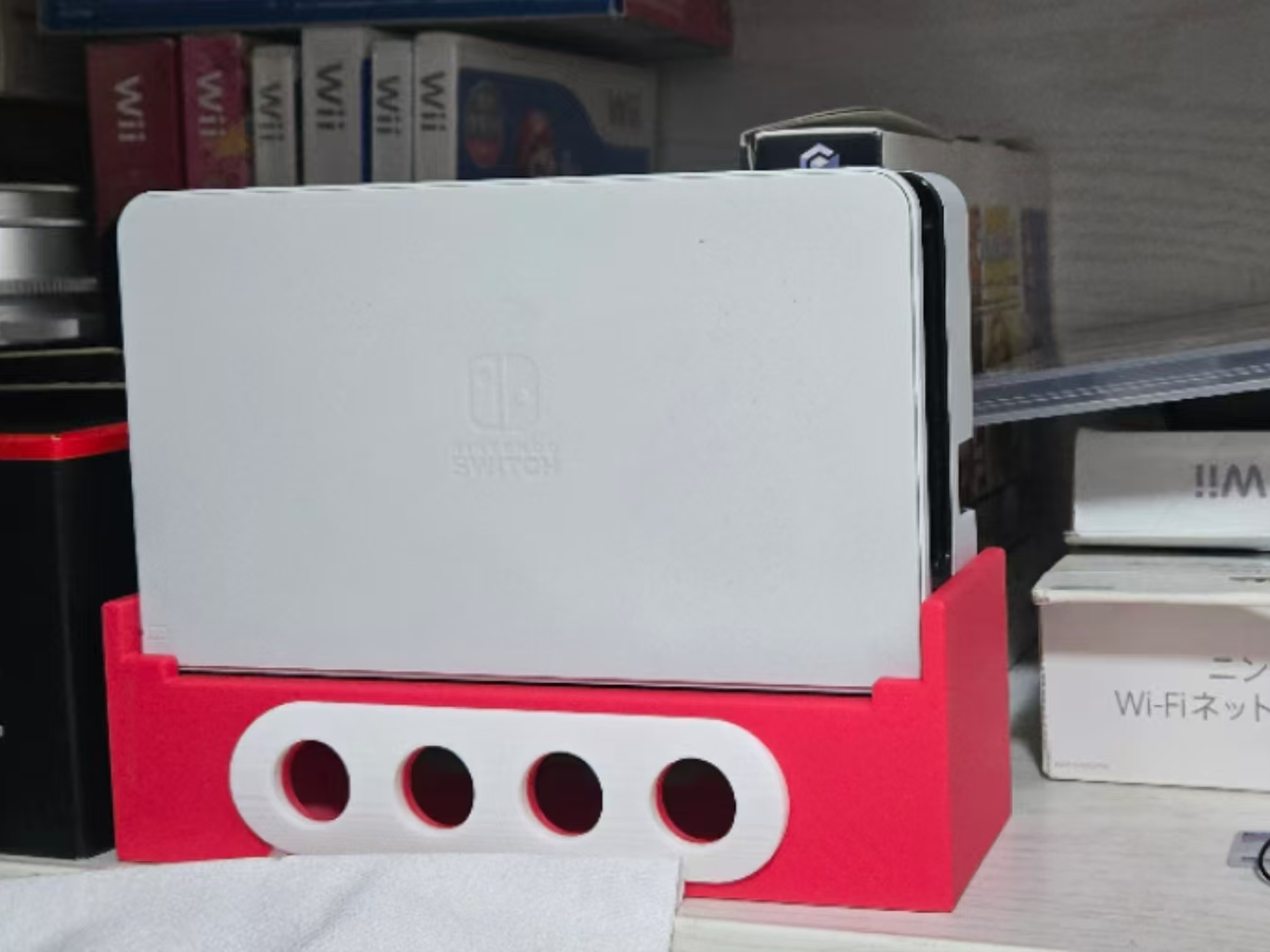 Nintendo Switch OLED Gamecube Dock 二次创作 - 来自 LILACFIFBOMakerWorld：免费下载 ...