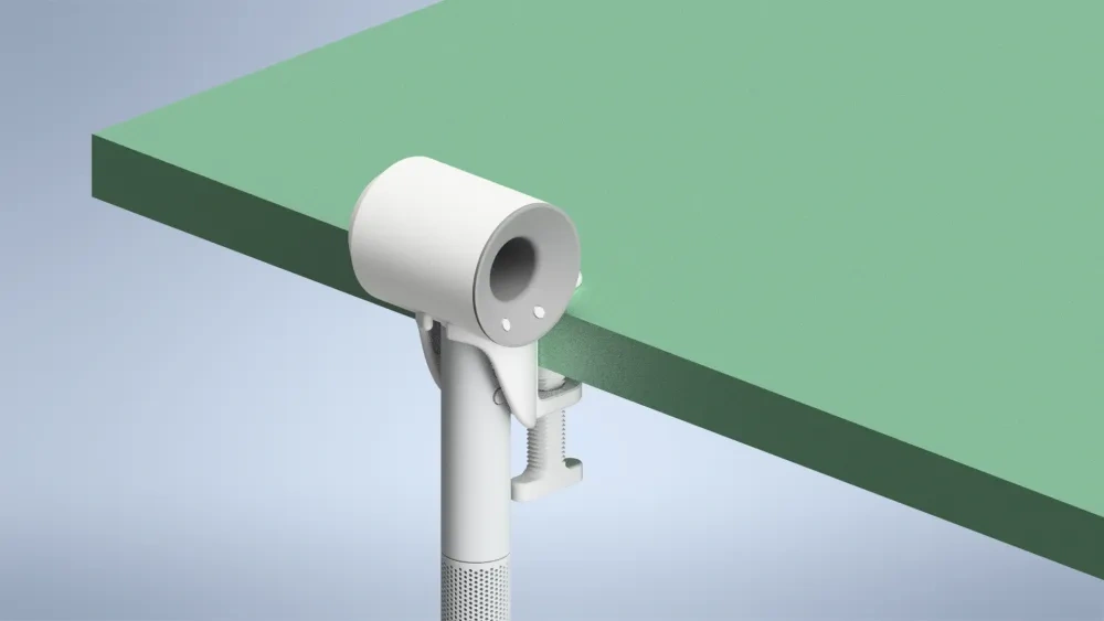 Hair Dryer Holder Dest Mount/Clamp | 桌边吹风机收纳 来自 ACENX StudioMakerWorld ...