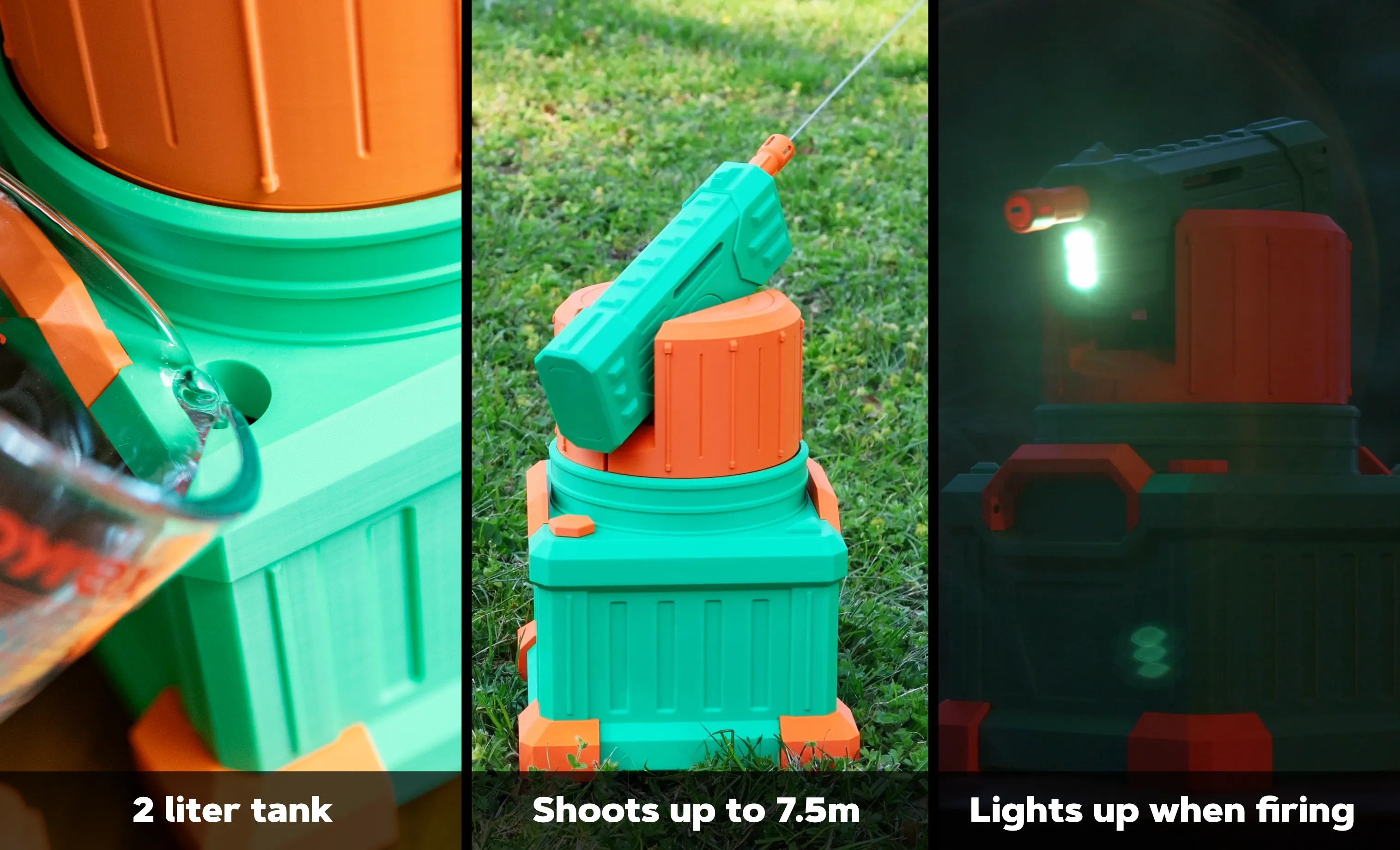 遥控水炮塔 来自 MaKim MakerWorld：免费下载 3D 模型