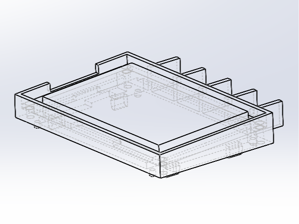 Radiomaster Boxer改OLED屏幕支架 来自 ZhangBeyond MakerWorld：免费下载 3D 模型