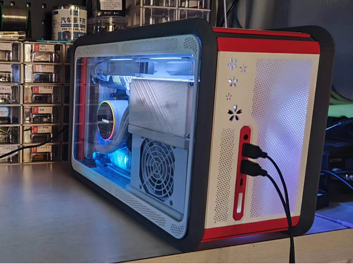 ITX机箱 来自 咏梅。。。 MakerWorld：免费下载 3D 模型