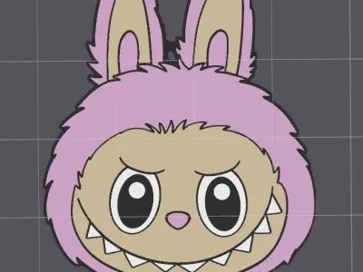 Labubu 来自 The.... MakerWorld：免费下载 3D 模型