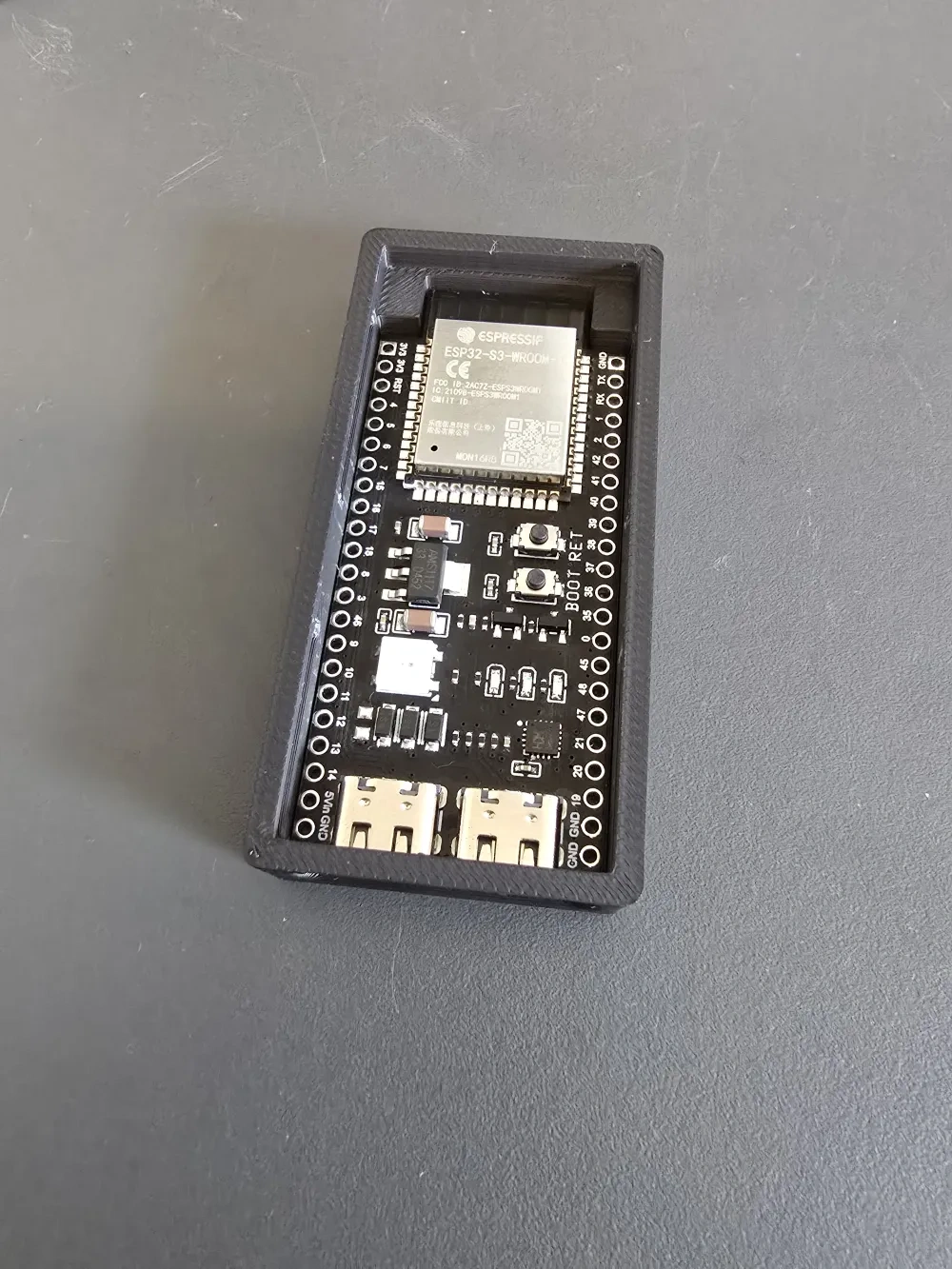 ESP32-S3 Wroom-1 最小外壳 来自 StefanWox MakerWorld：免费下载 3D 模型