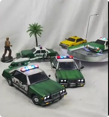 GTA VCPD-SAPD CAR 二次创作 - 来自 user_3979206770 MakerWorld：免费下载 3D 模型