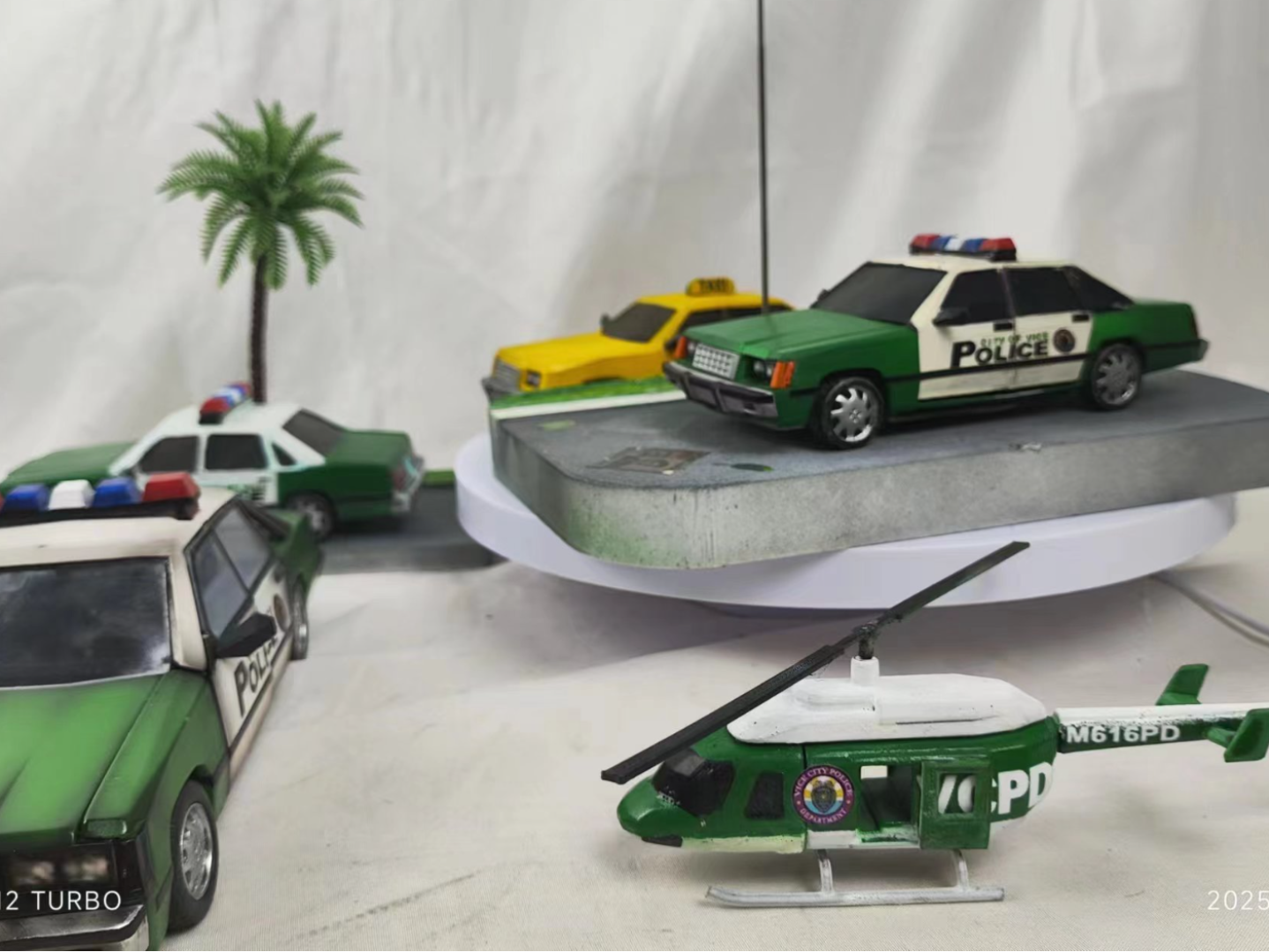 GTA VCPD-SAPD CAR 二次创作 - 来自 user_3979206770 MakerWorld：免费下载 3D 模型