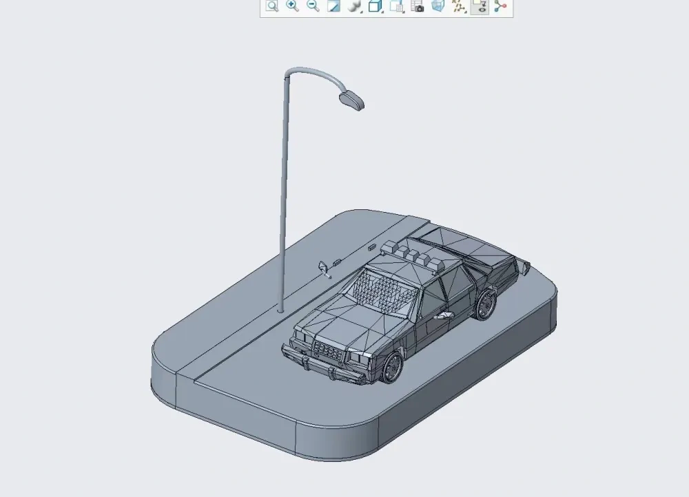 GTA VCPD-SAPD CAR 二次创作 - 来自 user_3979206770 MakerWorld：免费下载 3D 模型