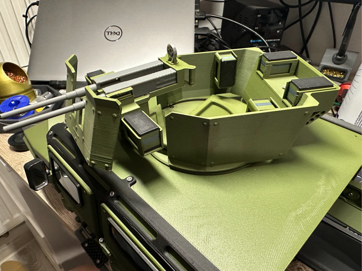 Catmaw AFV RC可旋转炮塔 - 免费 3D 打印模型 - MakerWorld