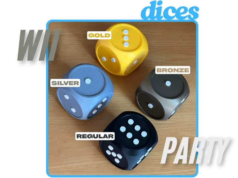 DADI——灵感源于Wii Party 来自 matte_roba MakerWorld：免费下载 3D 模型