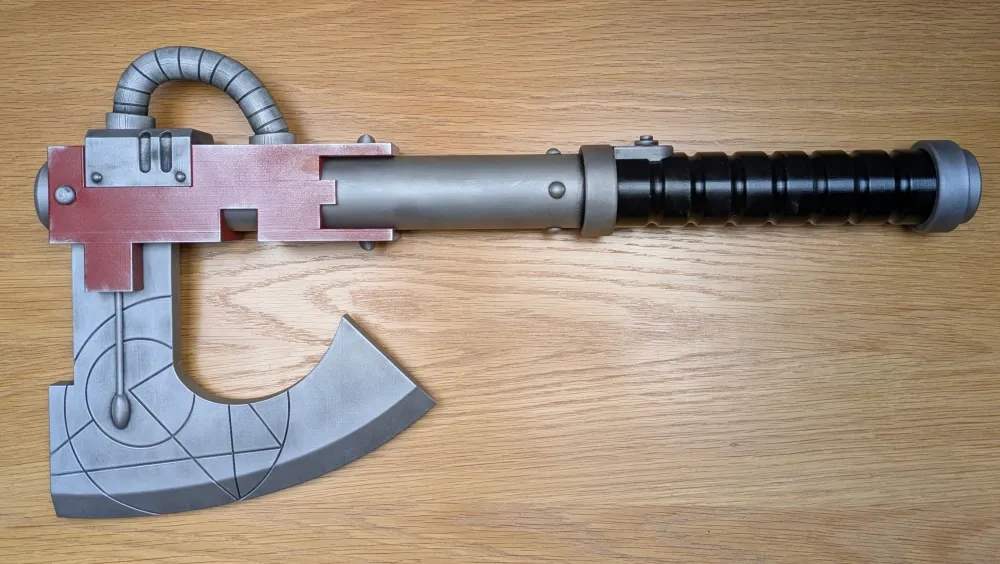 动力战斧 来自 Nzyme MakerWorld：免费下载 3D 模型