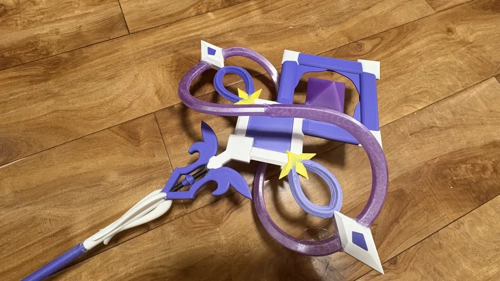 【道具】The Herta‘s Key （大黑塔的钥匙）（武器） 来自 Hash548 MakerWorld：免费下载 3D 模型