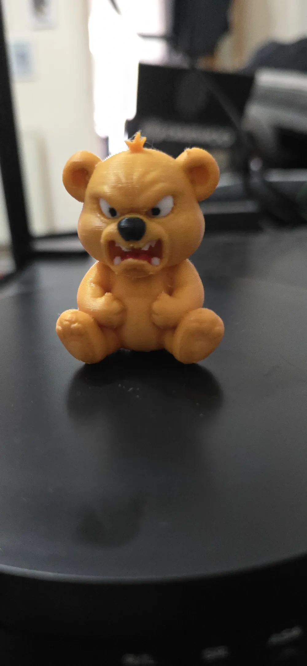 可爱的生气的泰迪熊 来自 Topblades MakerWorld：免费下载 3D 模型