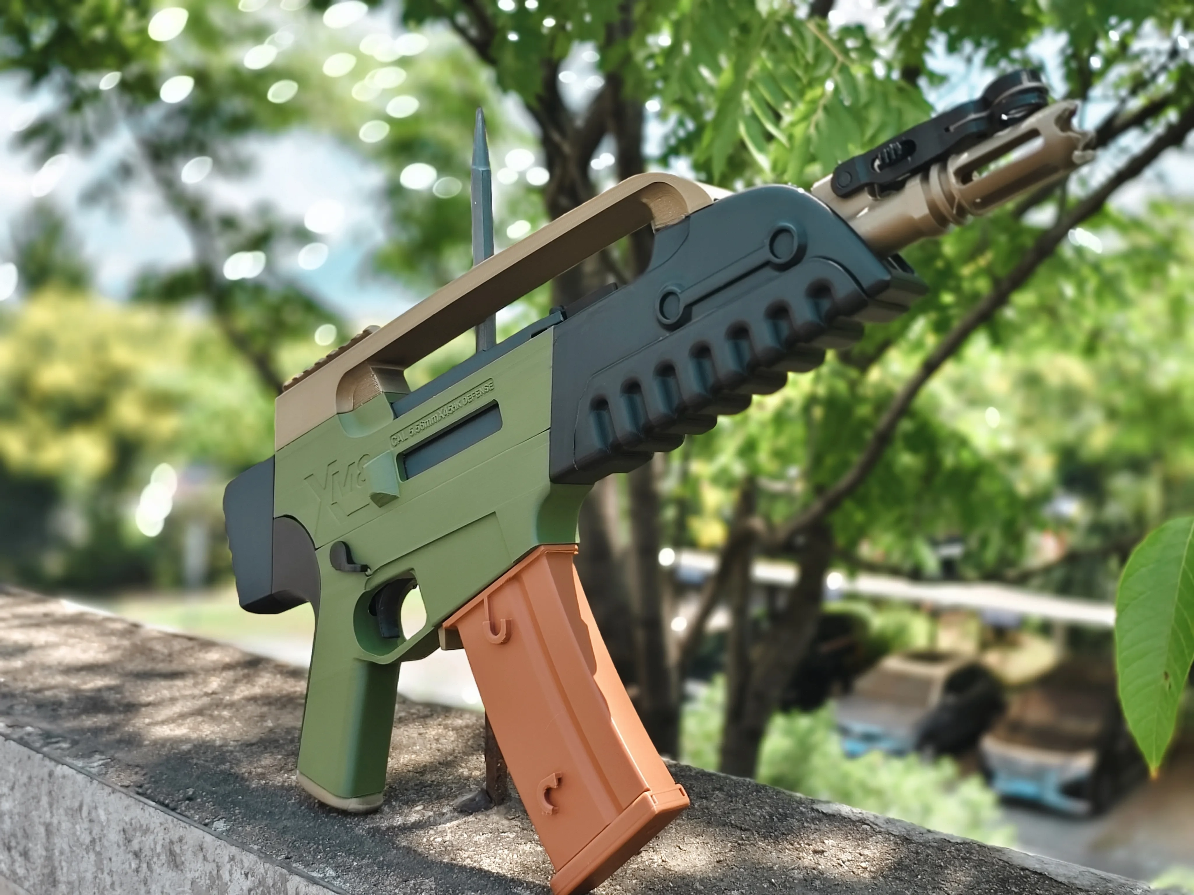 Heckler & Koch XM8 紧凑型突击步枪 - 免费 3D 打印模型 - MakerWorld