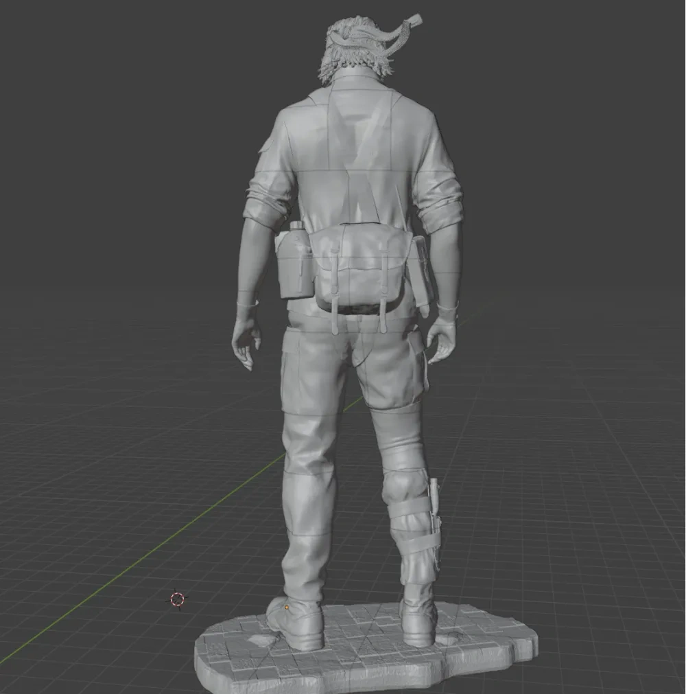 真人大小合金装备Delta Big Boss Snake 第1部分 来自 Ryan MakerWorld：免费下载 3D 模型