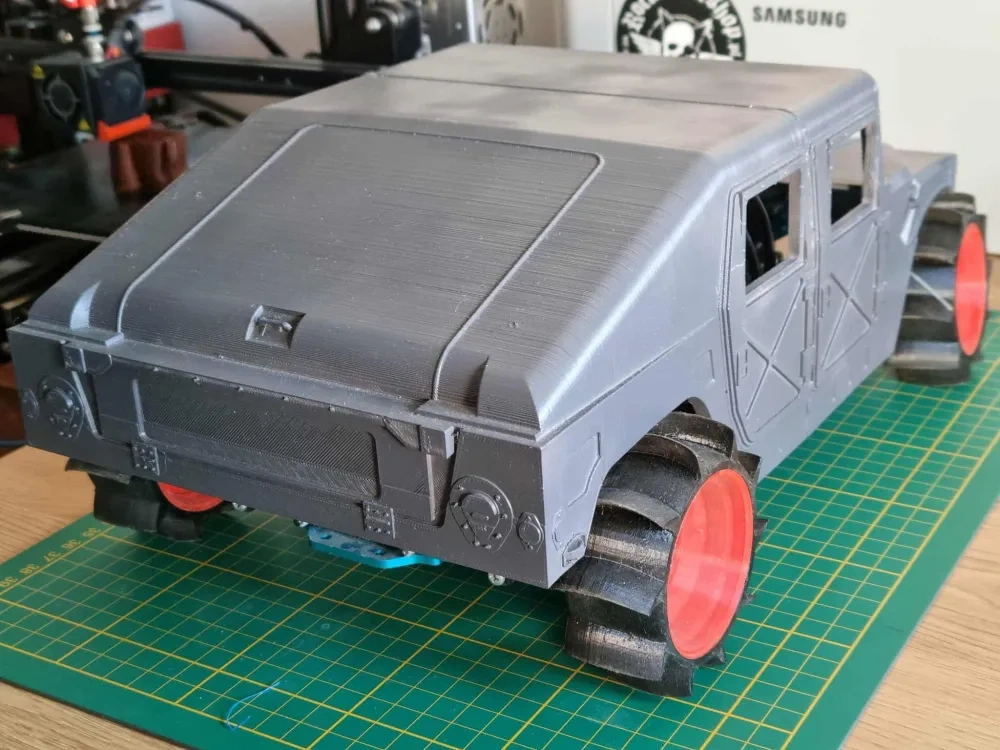 悍马 遥控车壳 1:10, 1:14 - 免费 3D 打印模型 - MakerWorld
