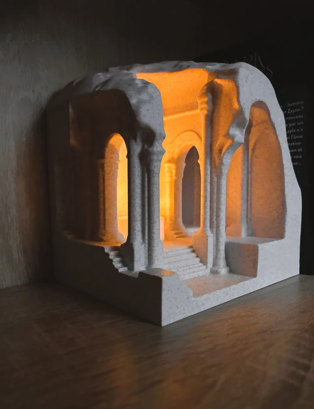 书挡石制大教堂 来自 Cj 3DPRINT MakerWorld：免费下载 3D 模型