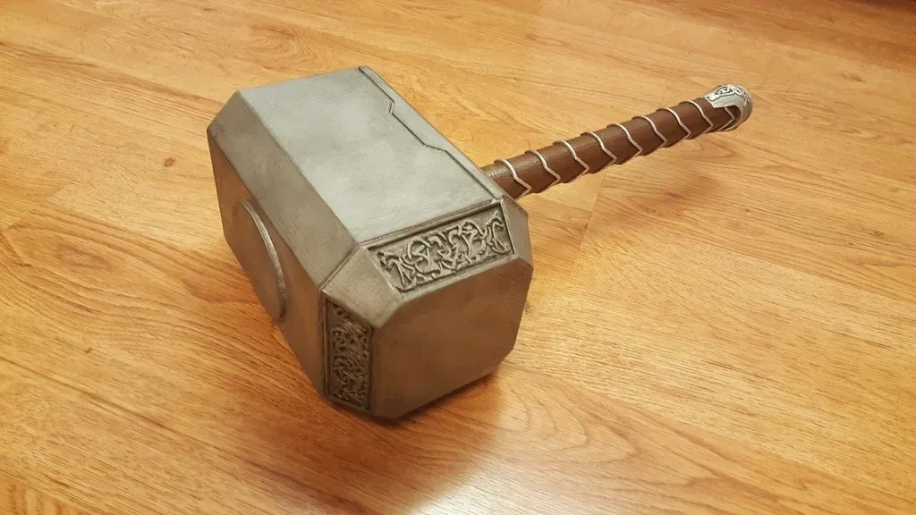 Mjolnir, 雷神之锤 / Mjolnir, 雷神之锤 - 免费 3D 打印模型 - MakerWorld