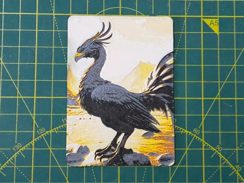 MTG Commander Deck Box 镶嵌 Chocobo HueForge 来自 JamieSTARx MakerWorld：免费 ...