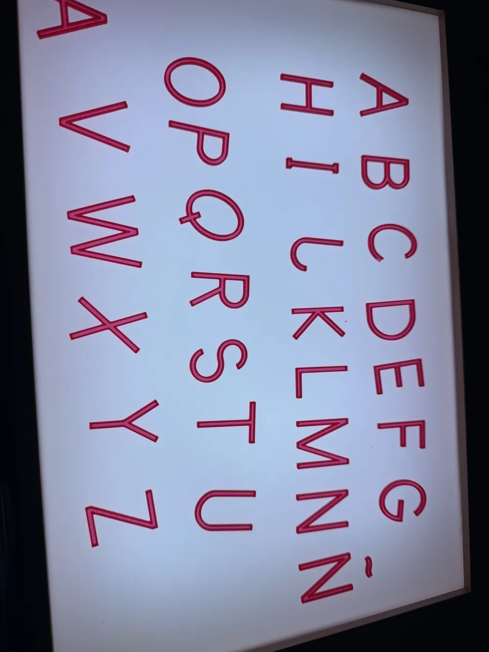 灯桌字母表 来自 Gumer MakerWorld：免费下载 3D 模型