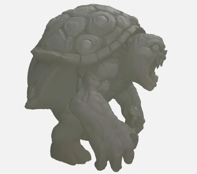 噩梦乌龟 来自 Vanessa & Jake Bennett MakerWorld：免费下载 3D 模型